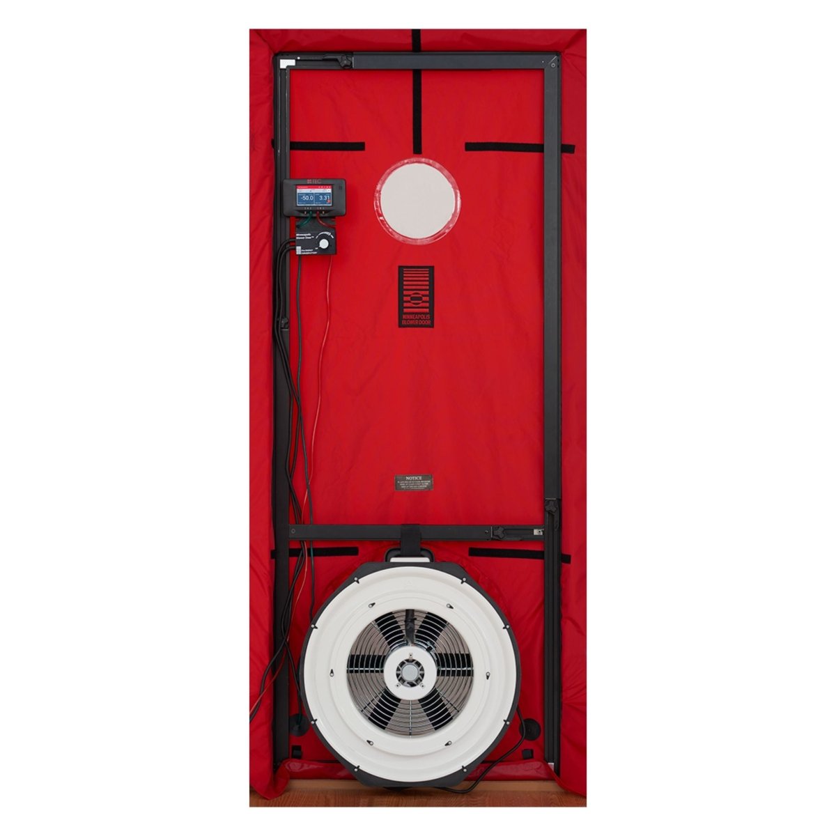 Minneapolis Blower Door™ System without Gauge – Vent Cap Systems