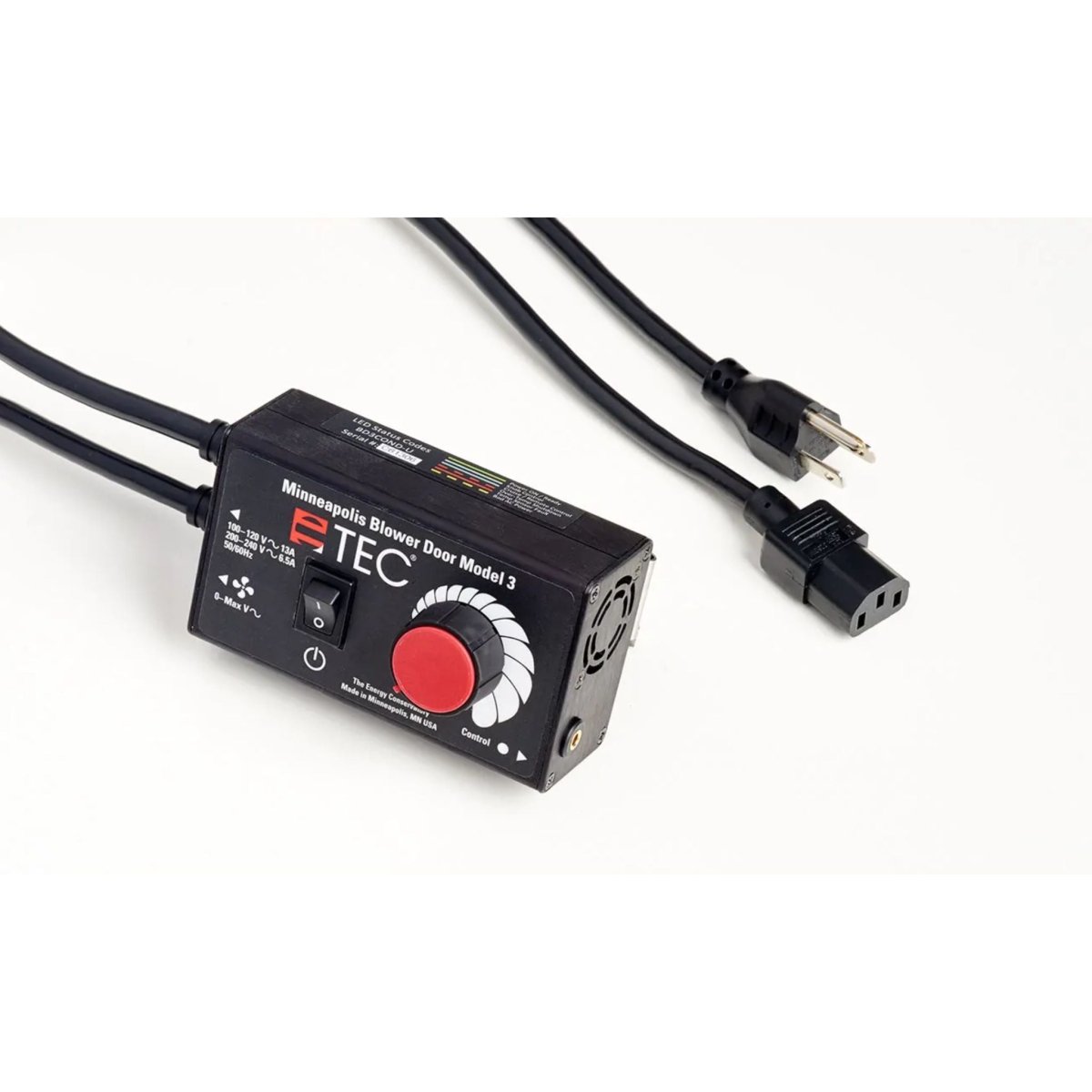 Minneapolis Duct Blaster® System (with DG-1000) – Vent Cap Systems