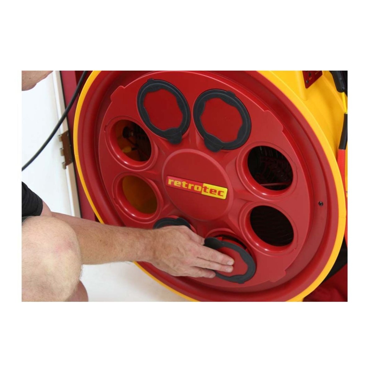 Retrotec 5120 Hard Panel Blower Door System – Vent Cap Systems