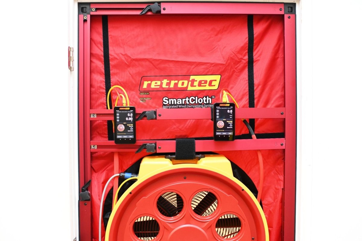 Retrotec 5210 - Dual Blower Door System – Vent Cap Systems