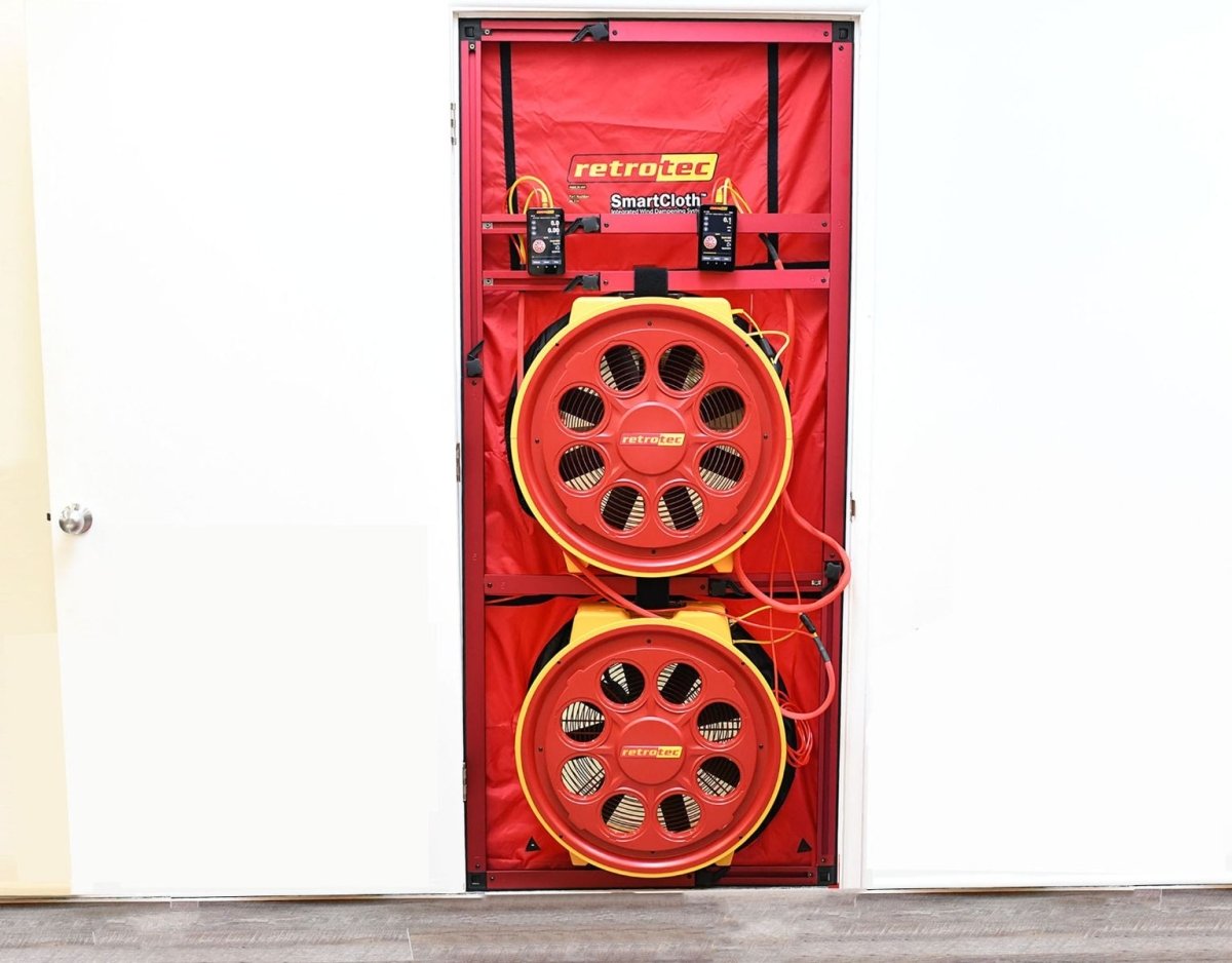 Retrotec 5210 - Dual Blower Door System – Vent Cap Systems