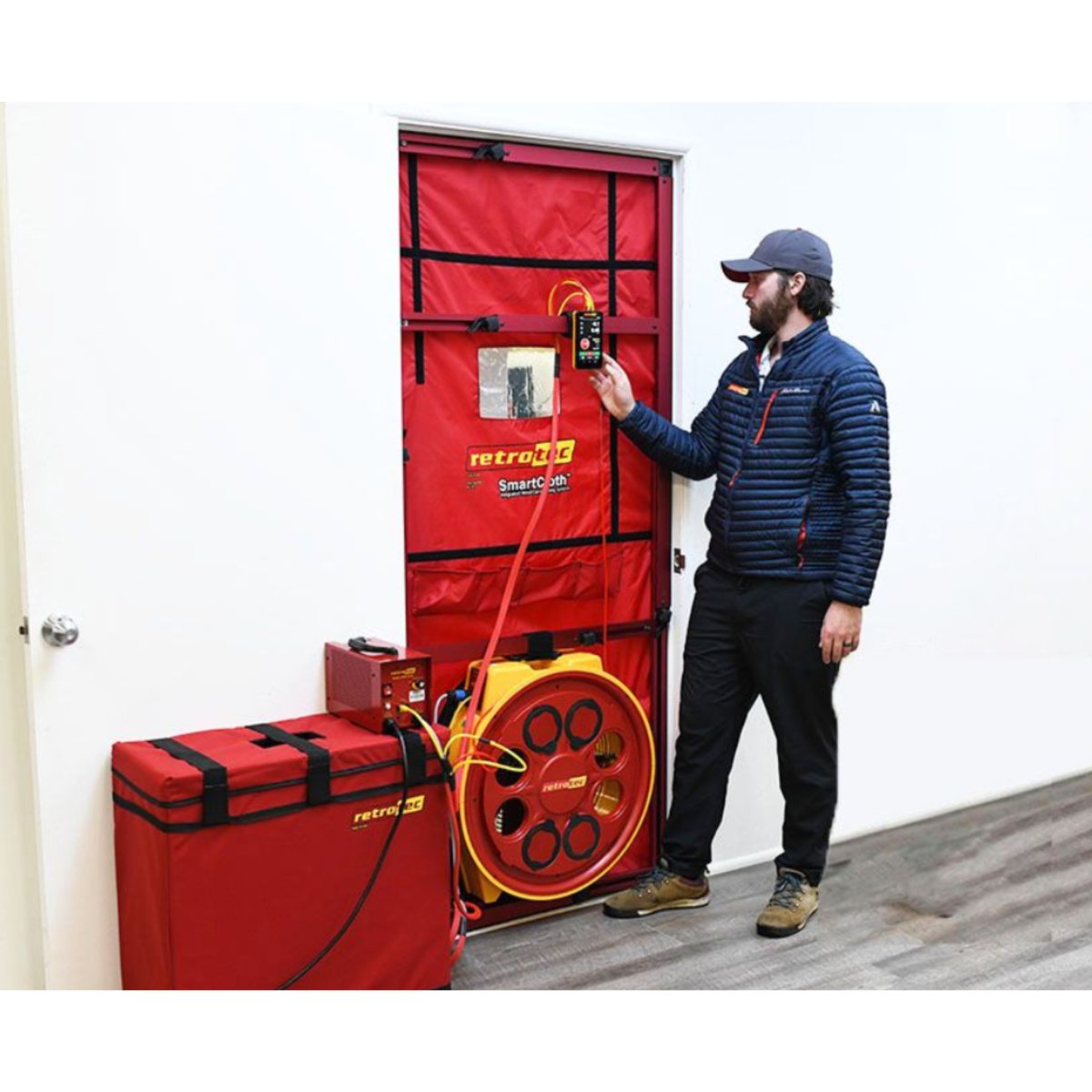 Retrotec Blower Door | 6100 Series | Hi-Power – Vent Cap Systems