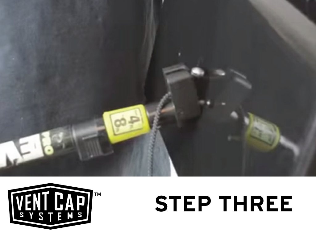 The "SINGLE" (With Pressure Adapter) by Vent Cap System – Vent Cap Systems